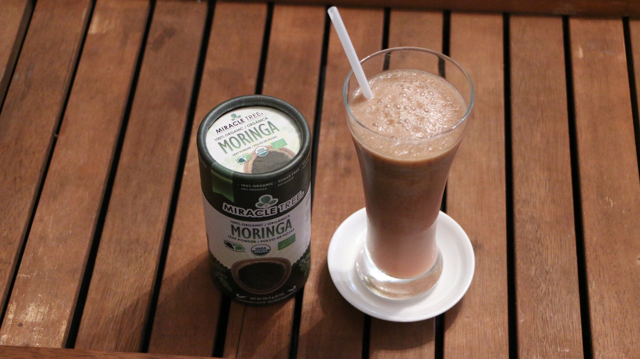 Miracle Tree's Moringa & Melon Smoothie