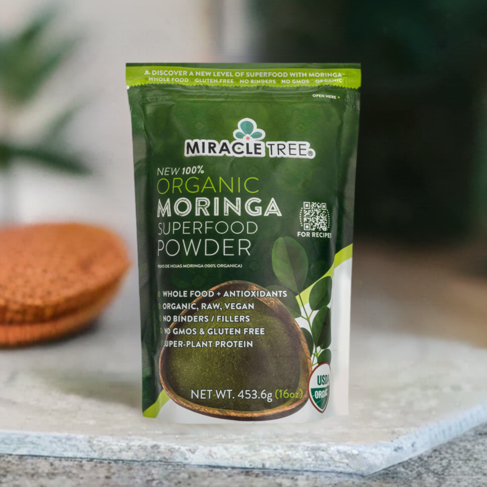 100% Organic Moringa Pouch – Miracle Tree