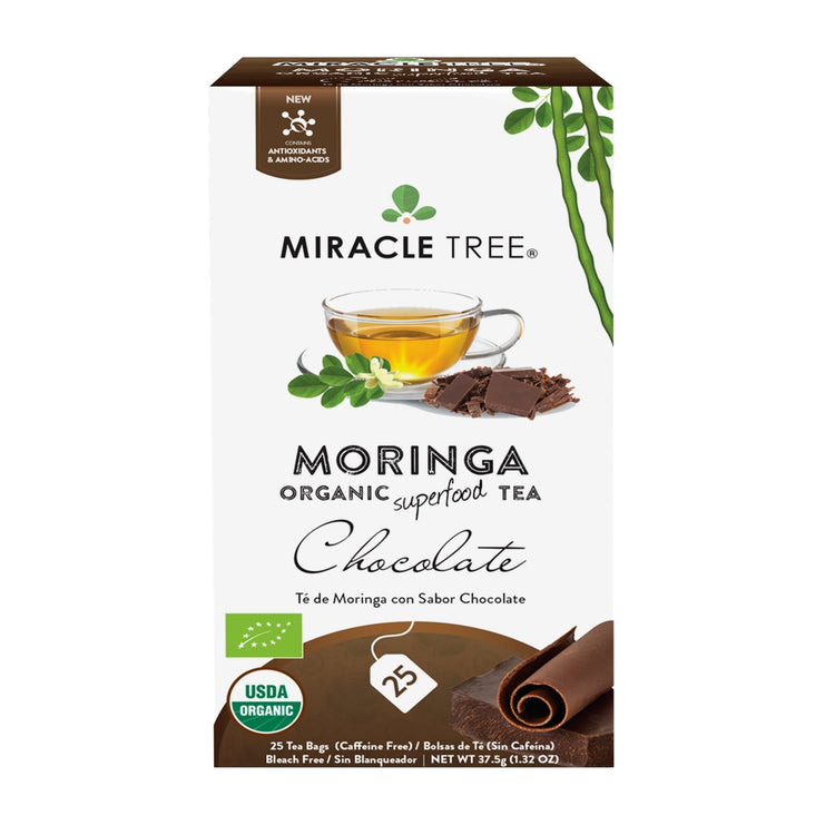 Organic Moringa Tea, Chocolate – Miracle Tree